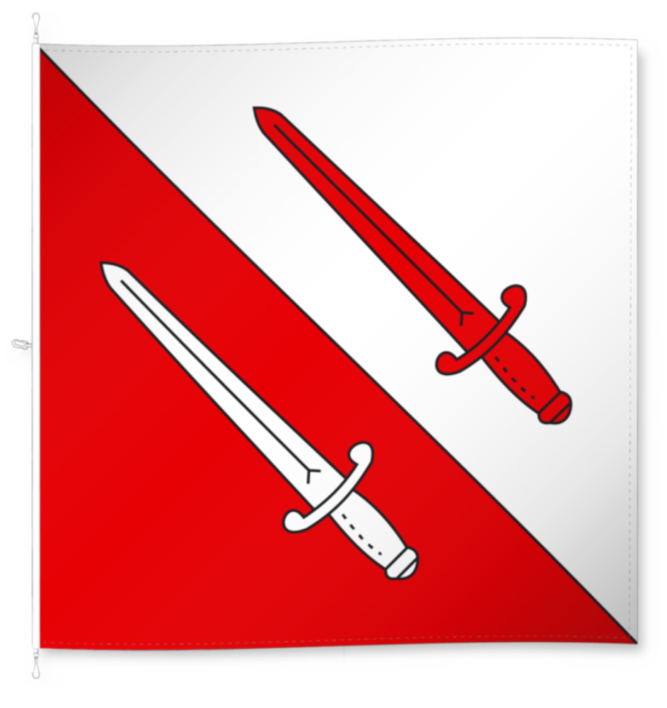 Fahne Oulens-sur-Lucens VD | Alpenfahnen AG